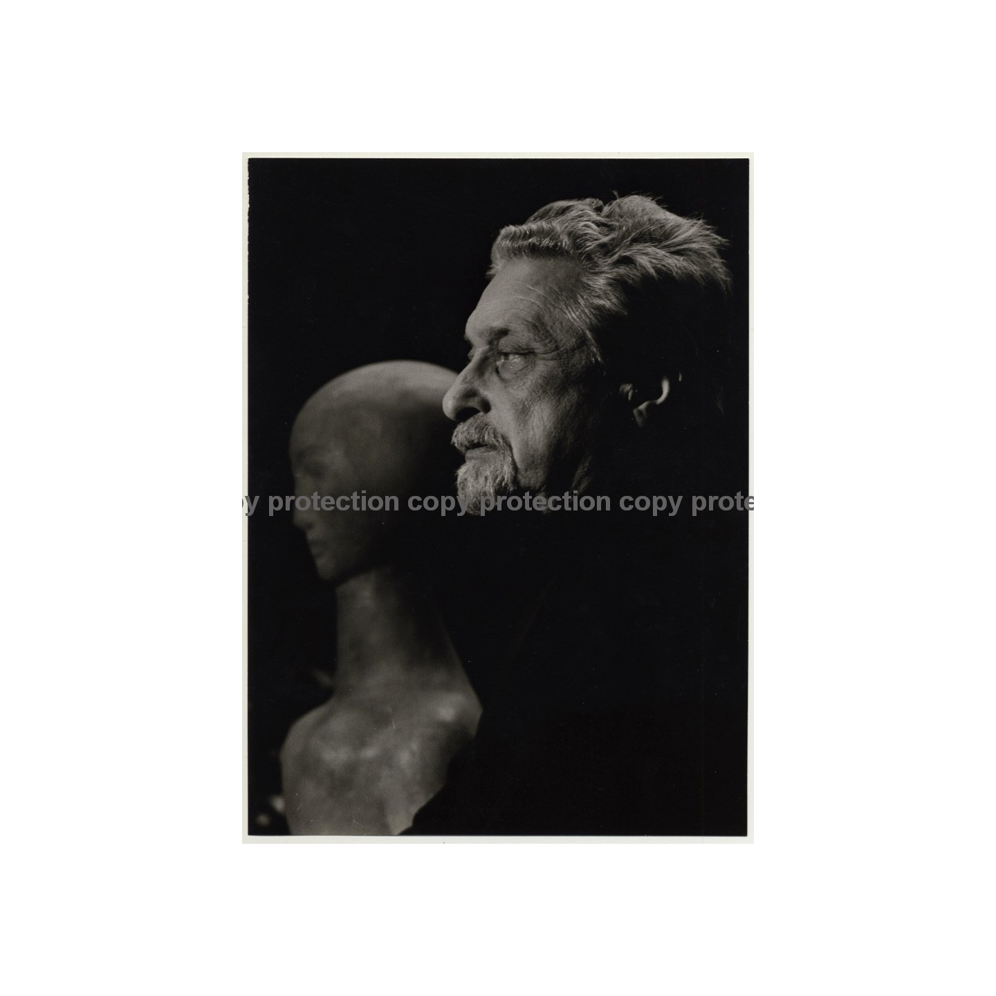 Alexander Gonda *4 / Sculptor - Graphic Artist (Vintage Photo: Wolfgang ...