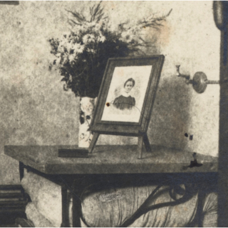 Edith Cavell (1865-1915) Cell At Saint-Gilles Prison (Vintage Photo ~1916)