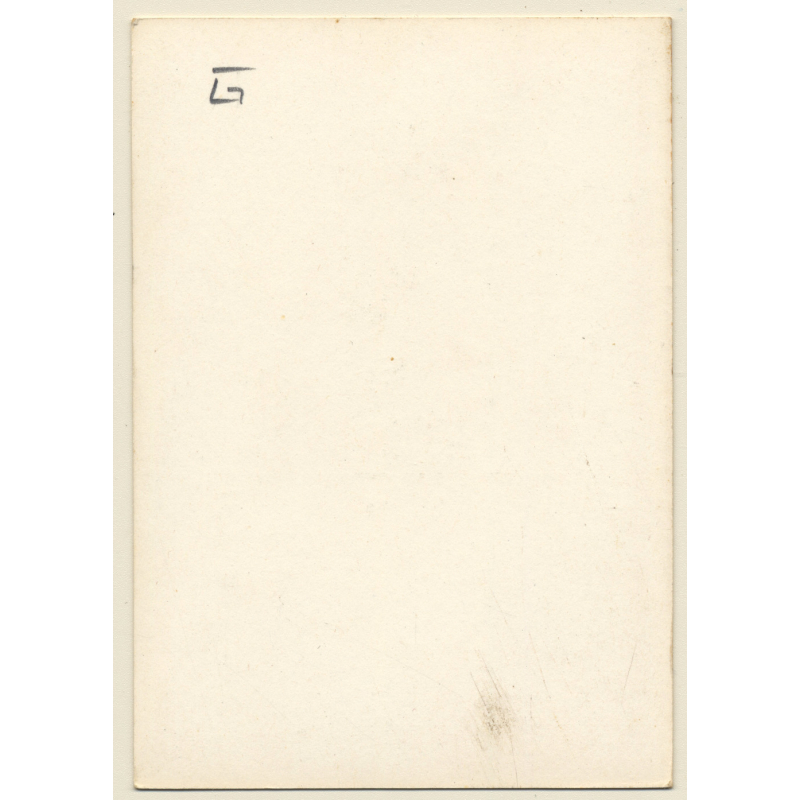 Pin-up Girl *3 / Black Body - Wasp Waists (Vintage Trading Card ~1950s)