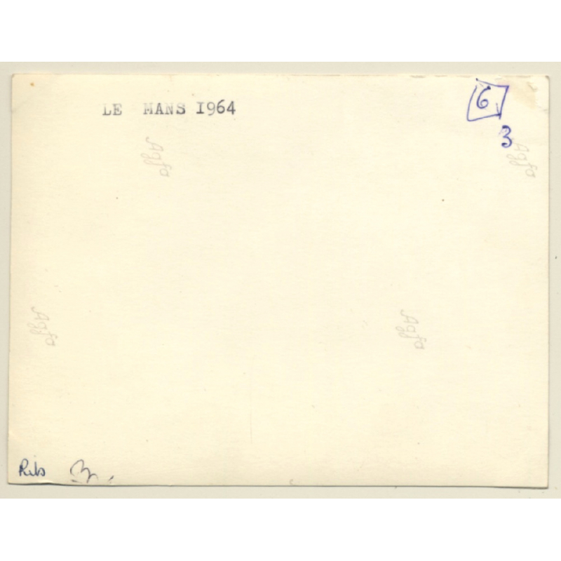 Le Mans 1964: Renault Alpine 108 / Front View (Vintage Photo)