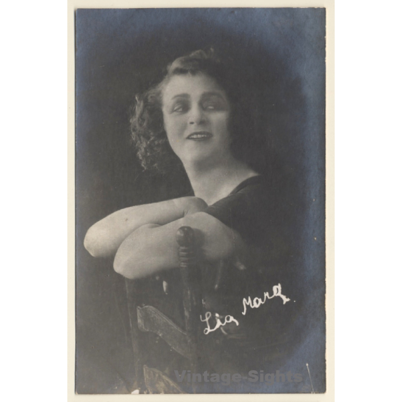 Lia Mara / Polish Actress (Vintage RPPC 1920s/1930s)